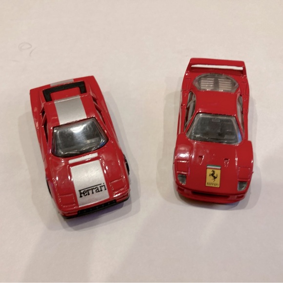 Matchbox | Toys | Ferrari Matchbox Cars Vintage Red Set Of 2 | Poshmark